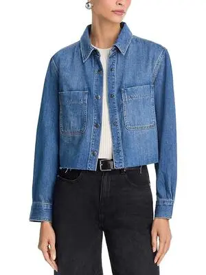Aqua Denim Jacket - Indigo