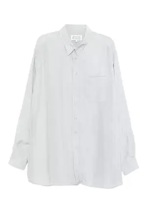 MAISON MARGIELA Long-sleeved Shirt - Blue