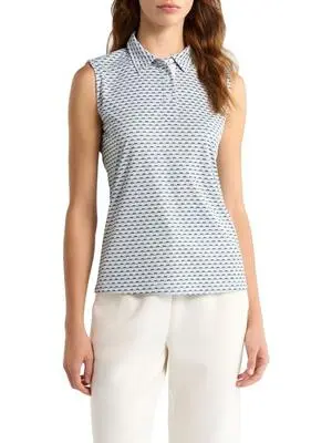 SWANNIES Grace Sleeveless Polo Top