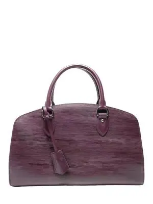 LOUIS VUITTON 2009 Epi Calf Leather Handbag - Purple