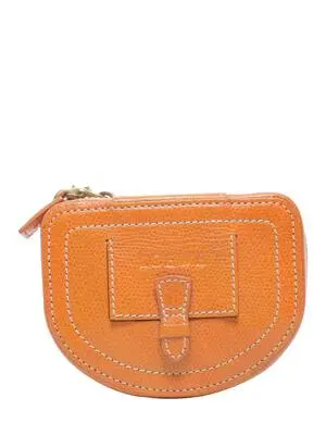 Loewe 2000s Leather Pouch - Orange