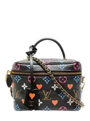 LOUIS VUITTON 2020 Game On Vanity Monogram Pm Tote Bag - Black