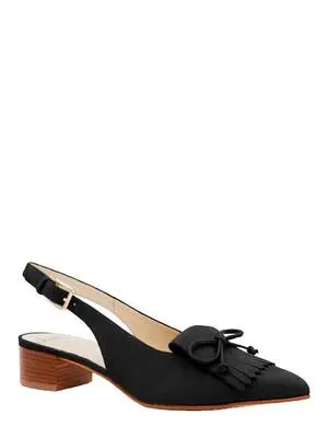 AMALFI BY RANGONI Aguglia Slingback Pump - Nero Long Beach