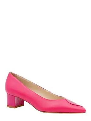 AMALFI BY RANGONI Paglietta Pointed Toe Pump - Fuxia Soft Paint