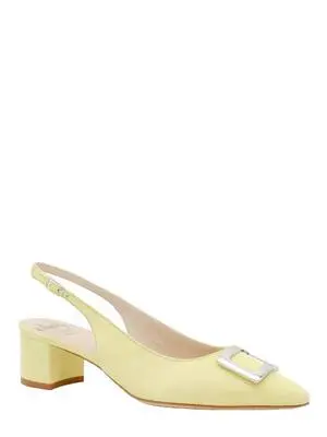 AMALFI BY RANGONI Padrino Slingback Pump - Green Cashmere