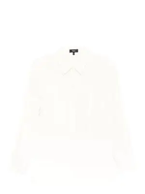 THEORY Crepe Seam Shirt
