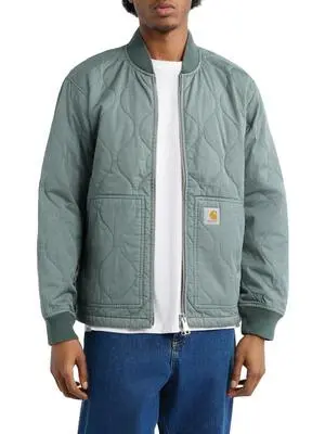Carhartt Work In Progress Kylan Onion Quilted Liner Coat - Velvet Green