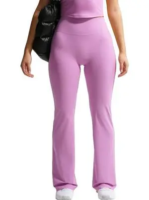 Nike Zenvy Dri-fit Flare Leggings - 503 Light Magenta/white