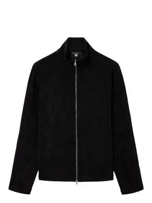 John Varvatos Cordeiro Regular Fit Zip Jacket - Black