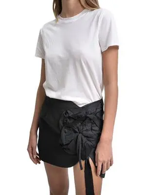 MOTHER OF ALL Flora Mini Skirt - Black