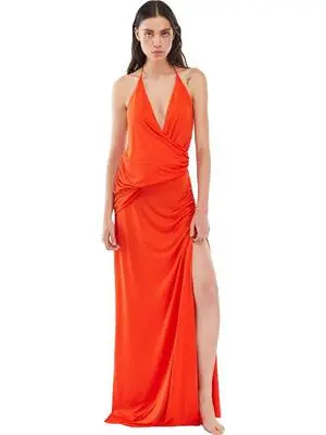 MOTHER OF ALL Moon Maxi Dress - Orange