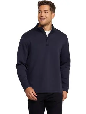 JACK ARCHER Sandwash Quarter-zip - Deep Blue