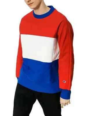 Champion Quilted-detail Sweater - Red