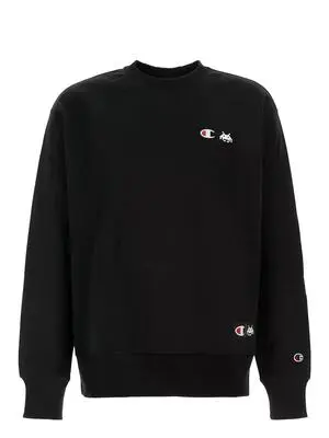 Champion X Space Invaders Crew-neck Sweater - Black