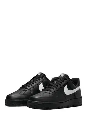 Nike Air Force 1 '07 Basketball Sneakers - Black/black/white