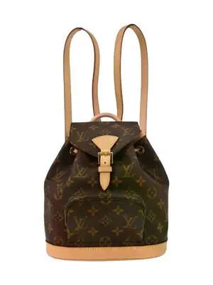 LOUIS VUITTON 2000 Mini Montsouris Backpack - Brown