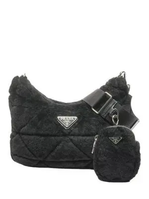 PRADA Mouton Shoulder Bag