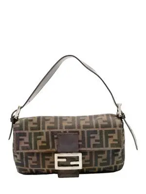 Fendi 1990s-2000s Mamma Baguette - Brown