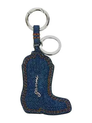 GANNI Boot Keyring - Blue