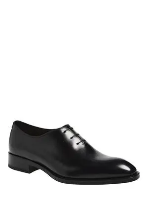 TOM FORD Burnished Wholecut Oxford - Black