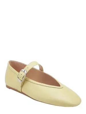 Marc Fisher Godea Mary Jane Flat - Yellow