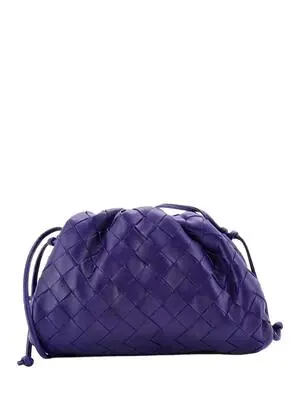 BOTTEGA VENETA The Pouch Intrecciato Nappa Mini Crossbody Bag