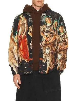 PLEASURES Printed Coach Jacket - Multi