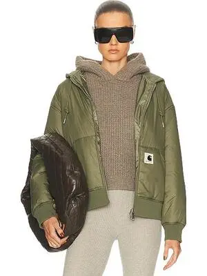 Carhartt Work In Progress Hooded Gadd Jacket - Dollar Green