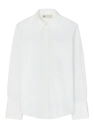 Tory Burch Cotton Button-down Shirt - White