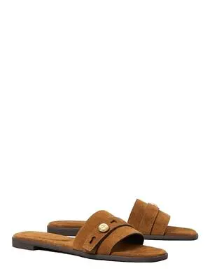 Tory Burch Romy Slide - Caramel