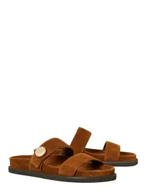 Tory Burch Slide Sandal Cognac