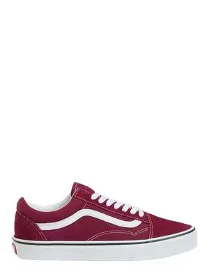 VANS Old Skool Lace-up Sneakers - Red