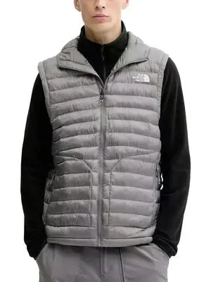 The North Face Logo Quilted Jacket - Grey