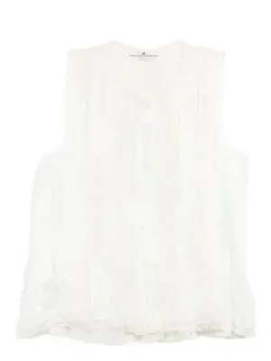 Ermanno Scervino Lace-detail Blouse - White