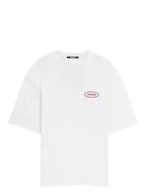 Jacquemus Crew-neck Embroidered T-shirt - White