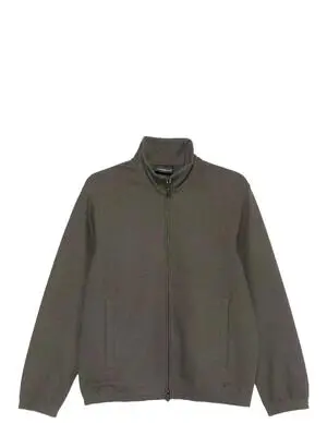 Emporio Armani Zip Pocket Jacket - Brown