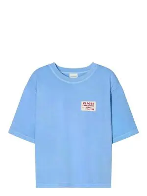 Closed Relaxed Short Sleeve T-shirt - Blue