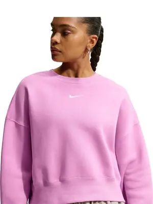 Nike Sportswear Phoenix Fleece Over-oversized Crew-neck Sweatshirt - Purple