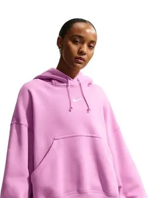 Nike Sportswear Phoenix Fleece Over-oversized Pullover Hoodie - Pink