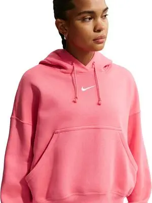 Nike Sportswear Phoenix Fleece Over-oversized Pullover Hoodie - Pink
