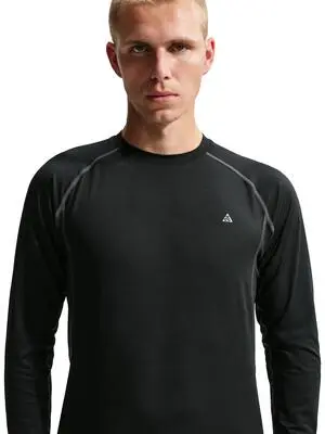Nike Wildsee" Dri-fit Long-sleeve Base Layer - Black