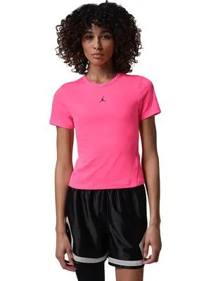 JORDAN Sport Essentials Dri-fit Short-sleeve Top - Pink