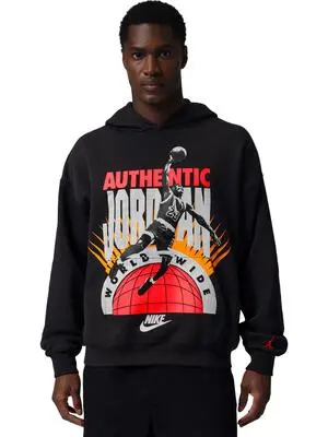 JORDAN Brooklyn Fleece Pullover Hoodie - Black