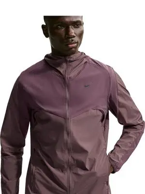 Nike Stride Plus Repel Running Jacket - Red
