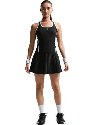 Nike Victory Dri-fit High-waisted Tennis Skirt - Black