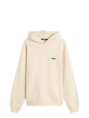Jacquemus Gros Grain Hoodie - Beige