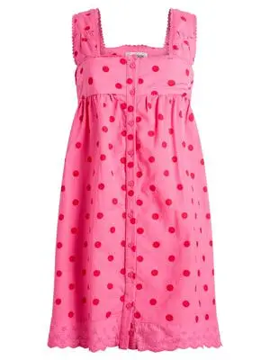 DAMSON MADDER Elspeth Mini Dress - Pink