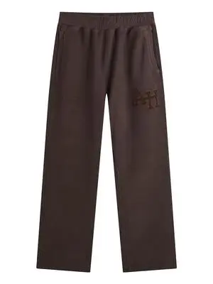 ANNIE HOOD Inside Out College Straight Joggers - Washed Brown