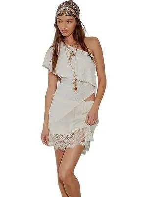 Free People Convertible Lace Top - Sugar Swizzle