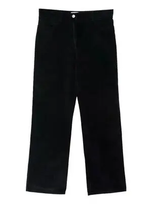 TOTEME Straight Corduroy Trousers - Black
